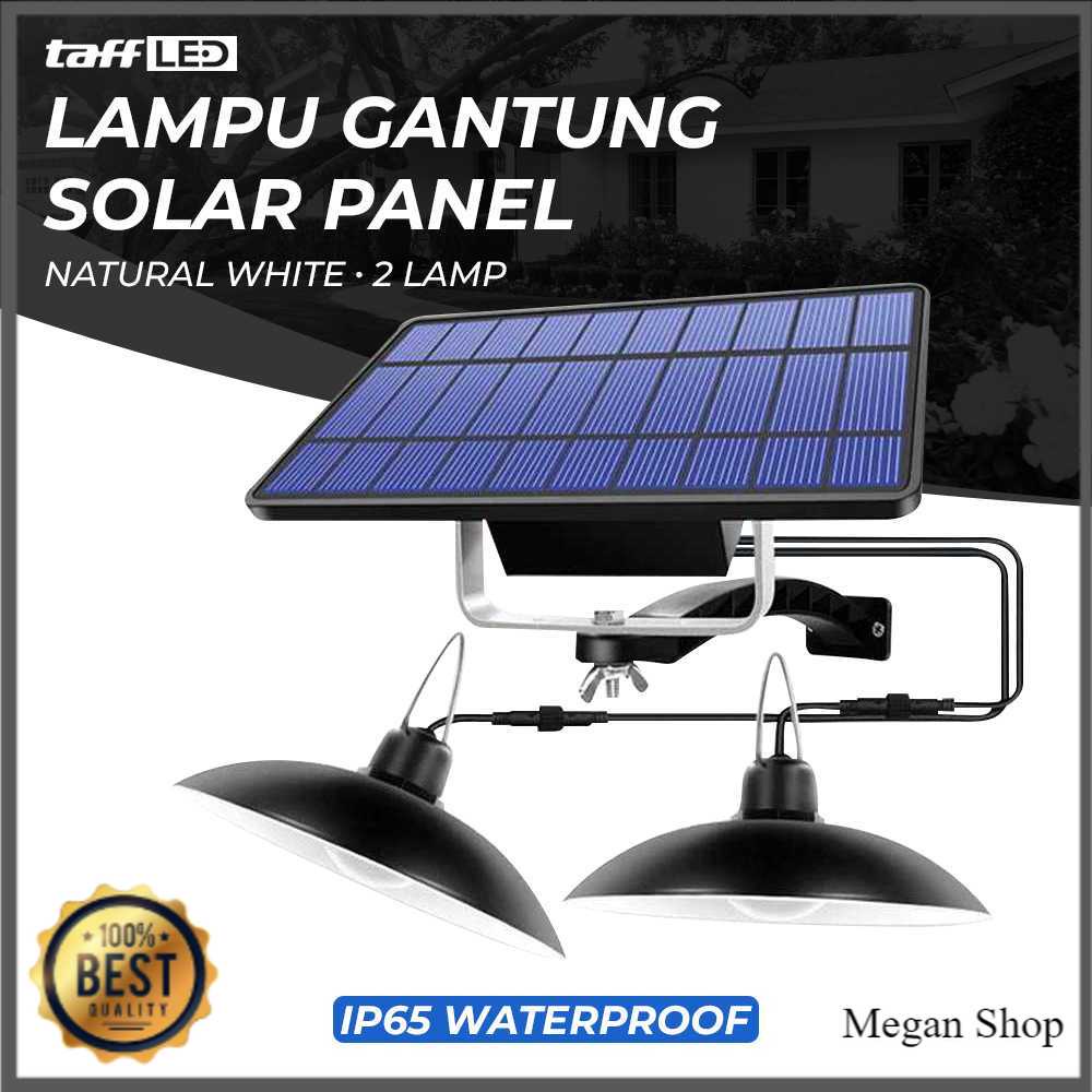 Jual Set Lampu Gantung dan Panel Surya Lampu Hias Outdoor Solar ...