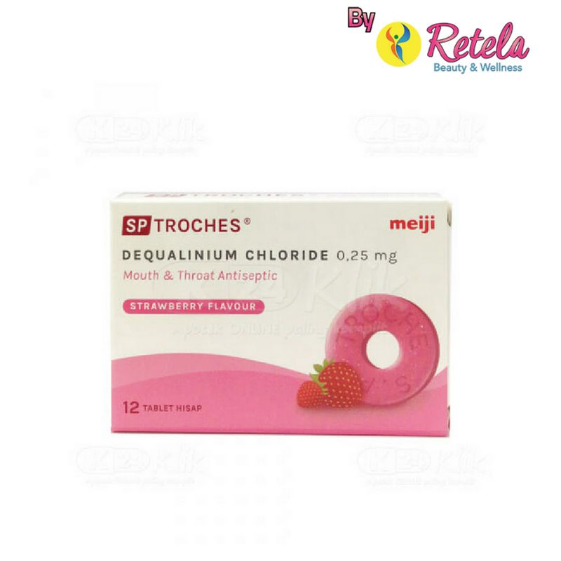 Jual SP TROCHES STRAWBERRY 1 BOX 12 TABLET | Shopee Indonesia