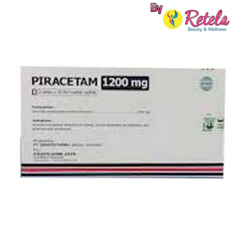 Jual PIRACETAM 1200MG 1 STRIP ISI 10 TABLET | Shopee Indonesia