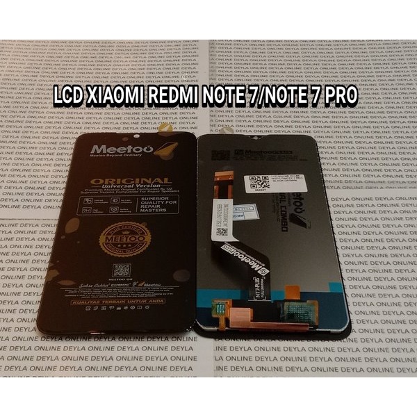Jual LCD TOUCHSCREEN XIAOMI REDMI NOTE 7 NOTE 7 PRO MEETOO | Shopee Indonesia