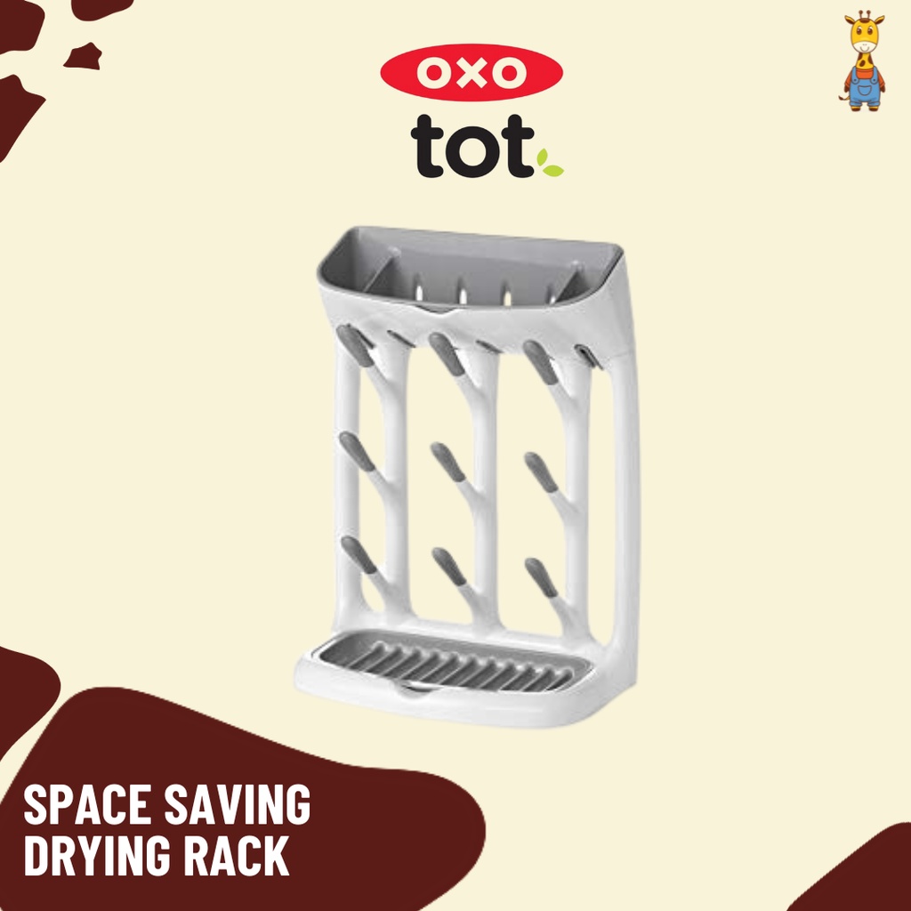Jual OXO TOT Space Saving Drying Rack - Rak Piring | Shopee Indonesia