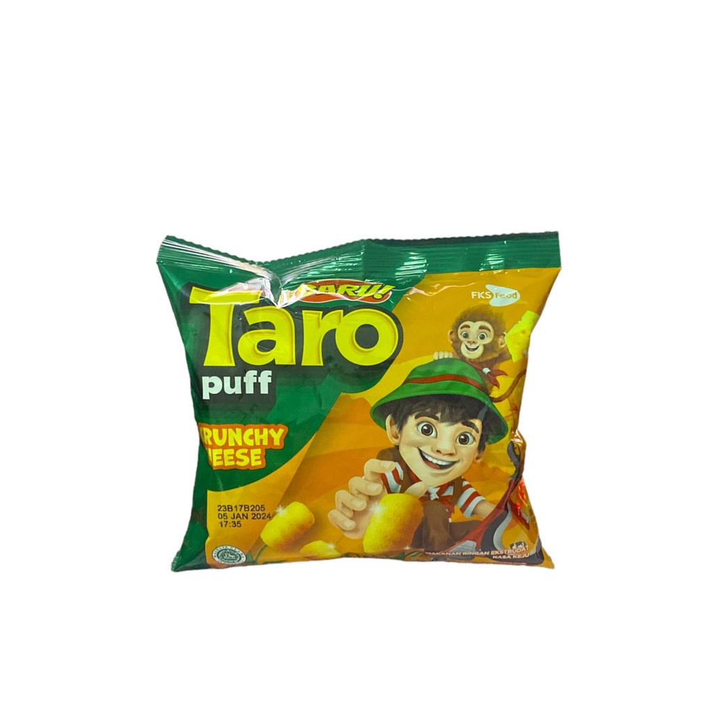 Jual Taro puff Crunchy Cheese - Netto 17gr | Shopee Indonesia