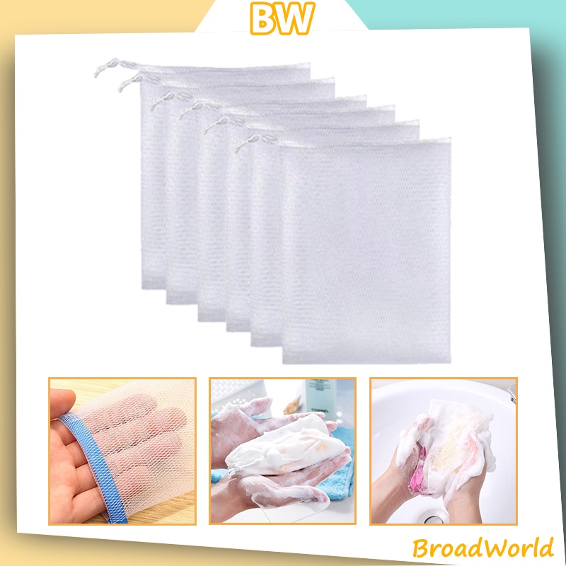 Jual 【Harga grosir】20pcs Jaring Sabun Premium 2 Lapis Soap Foaming Net ...