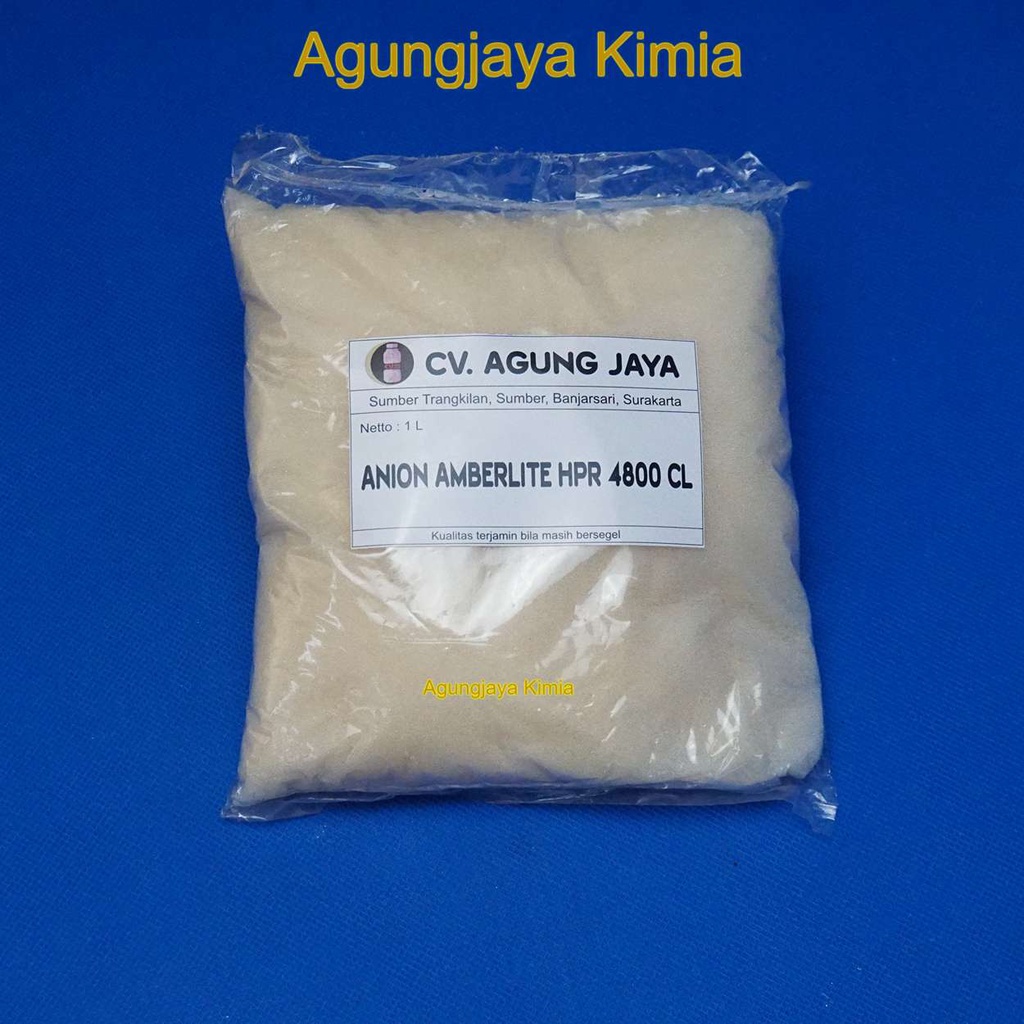 Jual Anion Resin amberlite HPR 4800 / DOWEX MARATHON™ A Ion Exchange ...