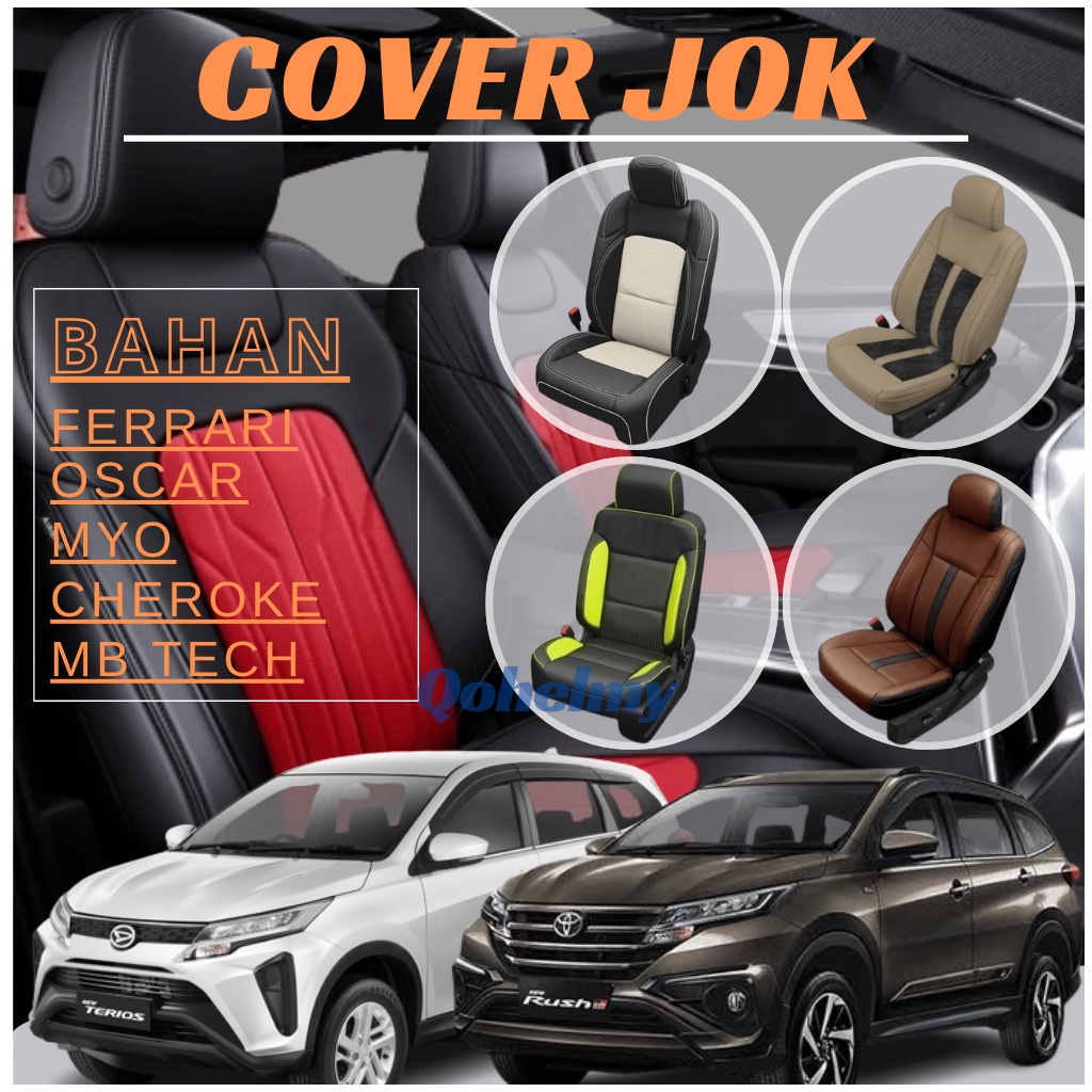Jual Sarung Jok Mobil All New Rush/Terios - 3 Baris Fullset - JAHITAN ...