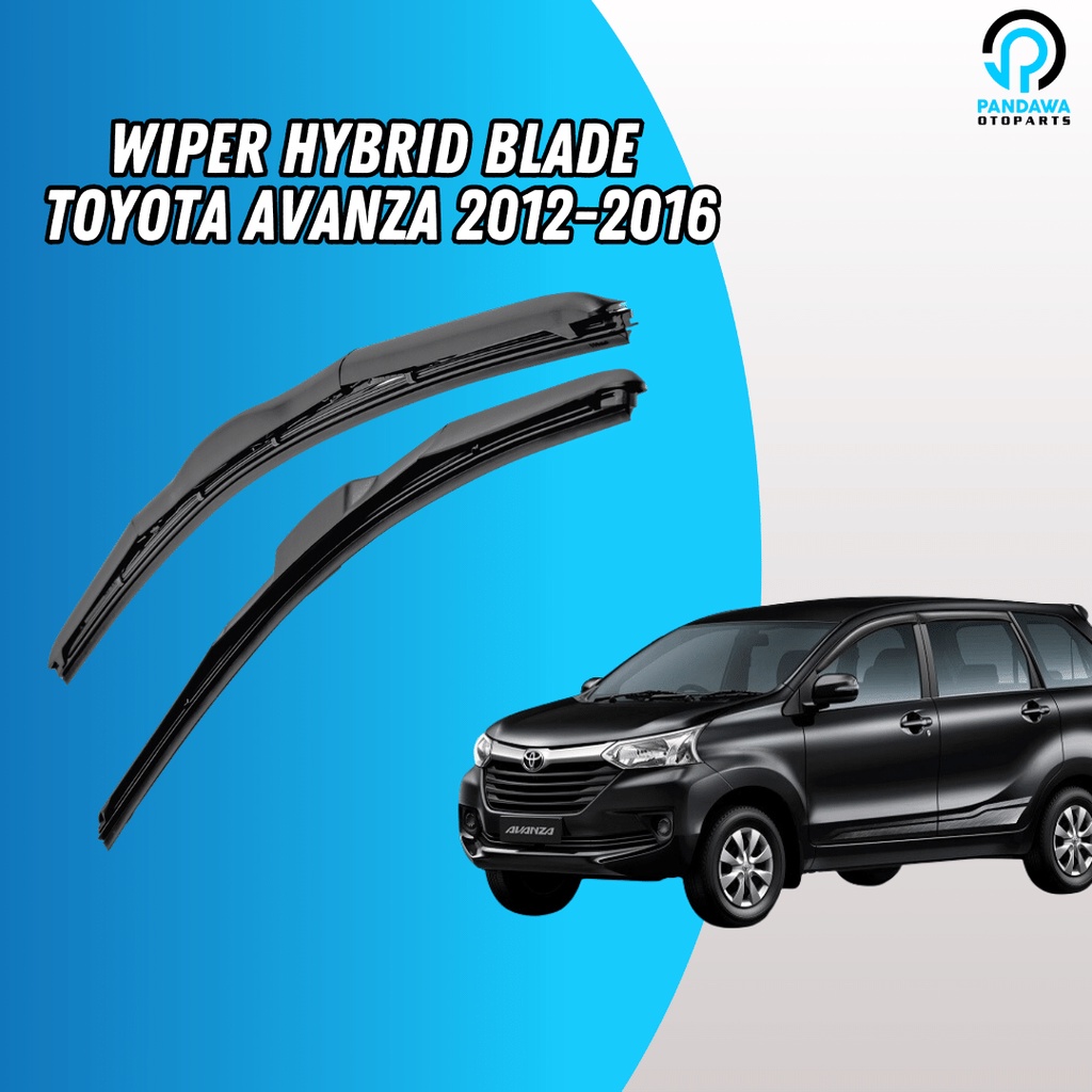 Jual 1 Set Wiper Hybrid Toyota All New Avanza 2012 - 2016 Tanpa Rangka ...