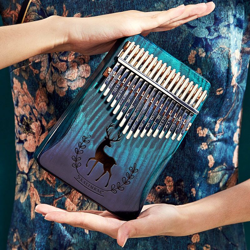 Jual Piano Jempol 21 Nada, Kalimba 17 Nada untuk Siswa Pemula Murah ...