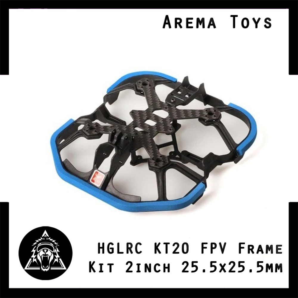 Jual HGLRC KT20 2 inch FPV Frame Kit Whoop 2inch 25.5x25.5mm Carbon ...