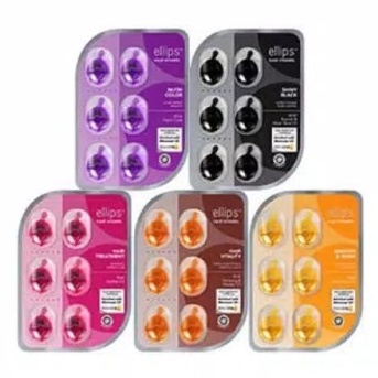 Jual ACS . ORIGINAL Ellips Hair Vitamin Elips Vitamin Rambut Sachet Isi ...