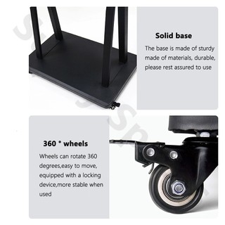 Jual TV Standing Portable for 32-85 Inch LED TV Floor Stand on Wheels ...