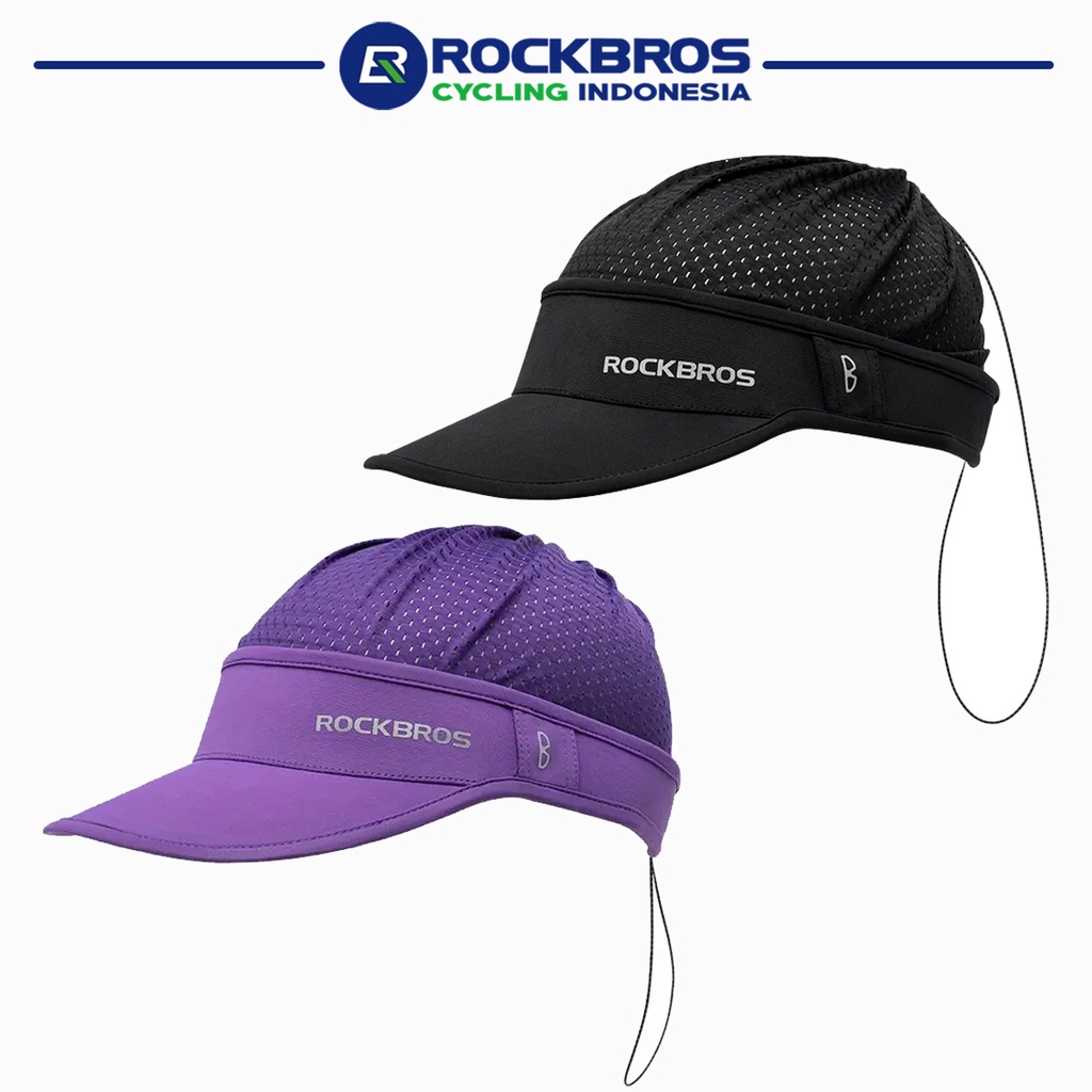 Jual ROCKBROS YPP098 Topi Sepeda Anti UV Cycling Cap Two Ways to Wear ...