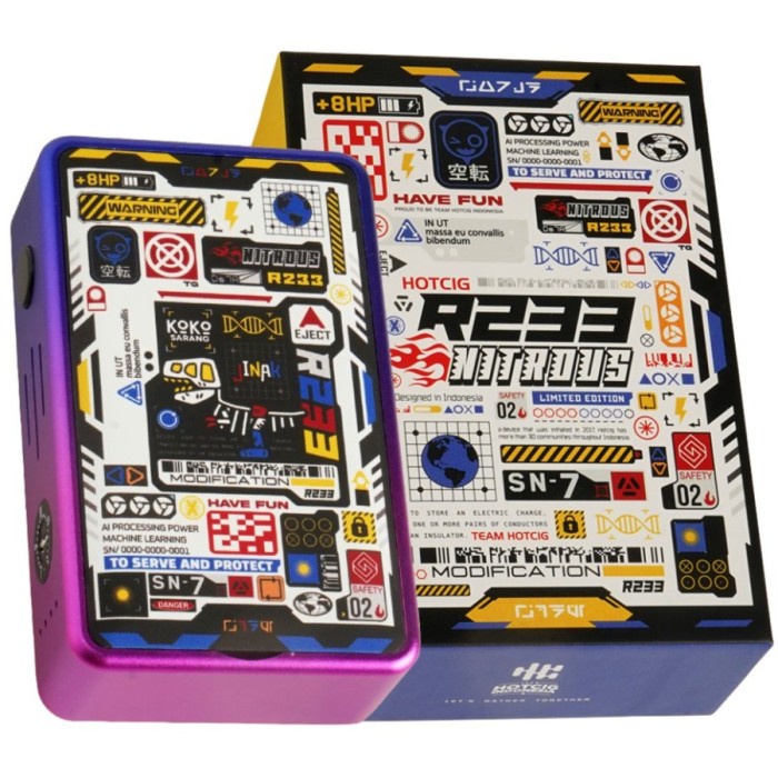 Jual HOTCIG R233 X NITROUS BOX MOD ONLY LIMITED EDITION 100% AUTHENTIC ...