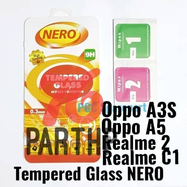 Jual NERO Tempered Glass Kaca Anti Gores OP A3s / OP A5 / OP A12E ...