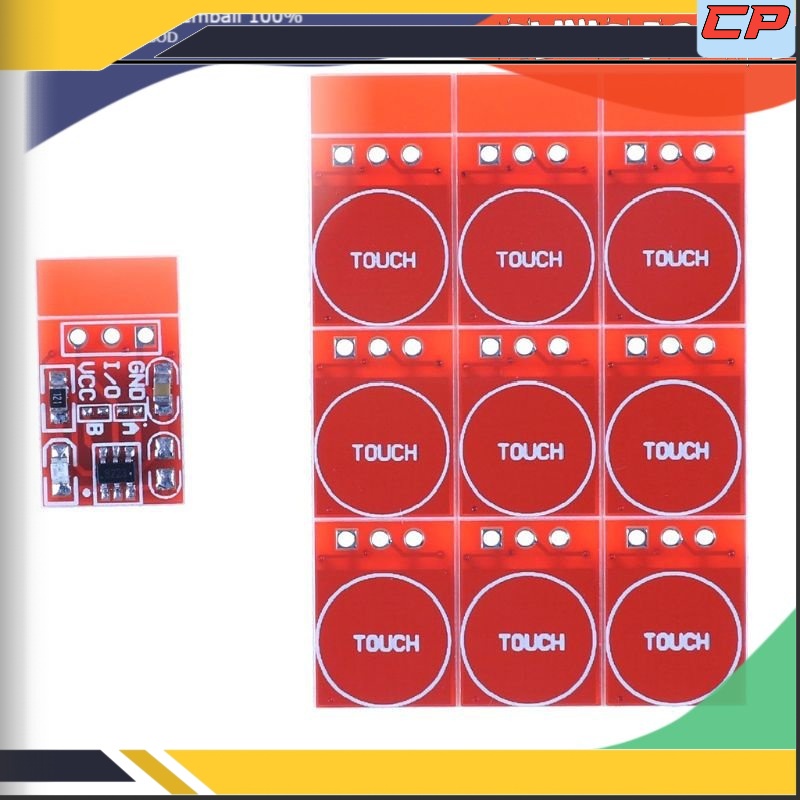 Jual Modul Tombol Saklar Sentuh Kapasitif TTP223 Self-Lock | Shopee ...