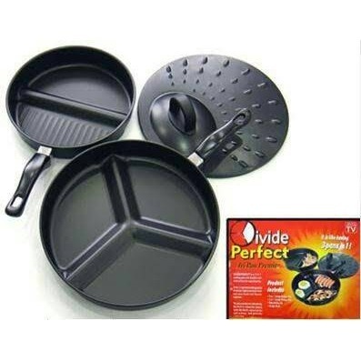 Jual DREAMLAND DIVIDE WONDER PAN WAJAN TEFLON SEKAT 3 HEMAT GAS ...