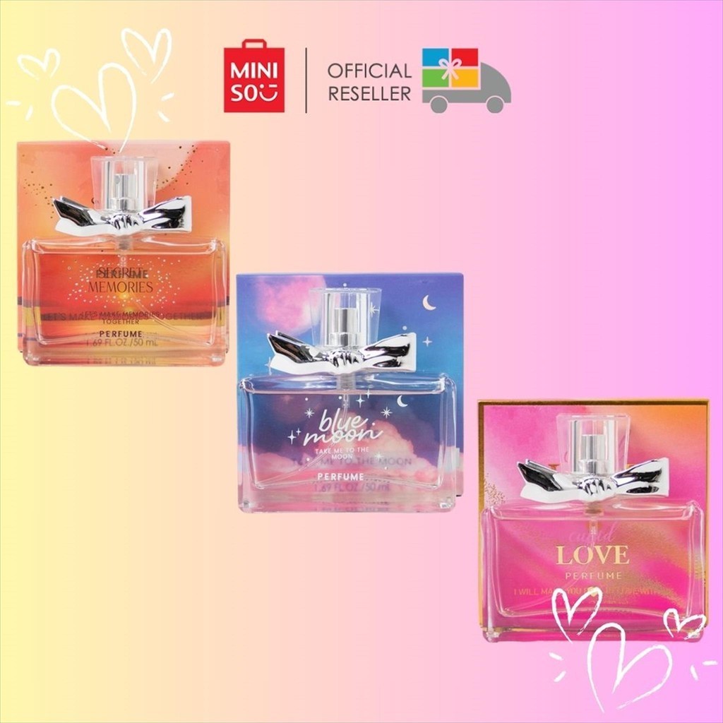 Jual MINISO Parfum Wanita Secret Memories / Blue Moon / Cupid Love EDP ...