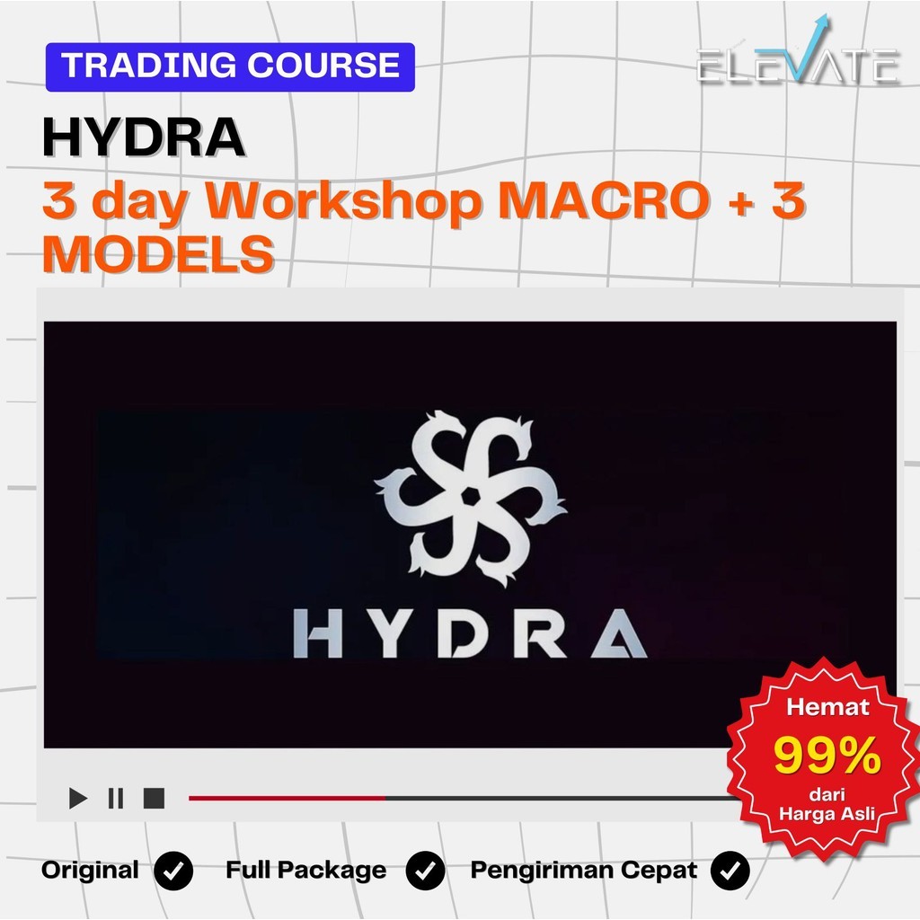 Jual [Trading Course] HYDRA – 3 day Workshop MACRO + 3 MODELS Full ...