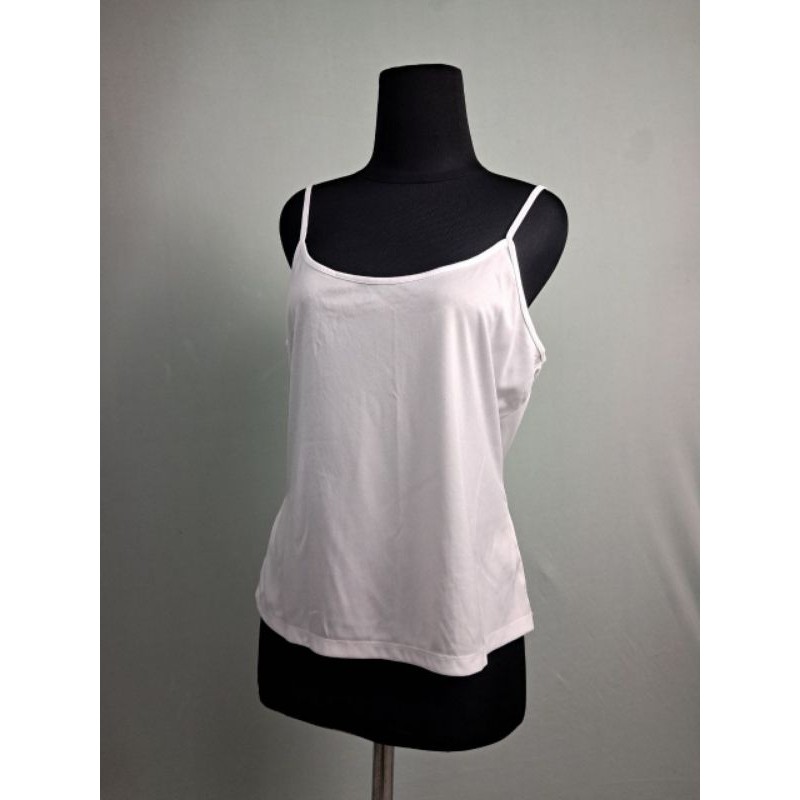 Jual TANK TOP PUTIH BRANDED (GB-0490) | Shopee Indonesia