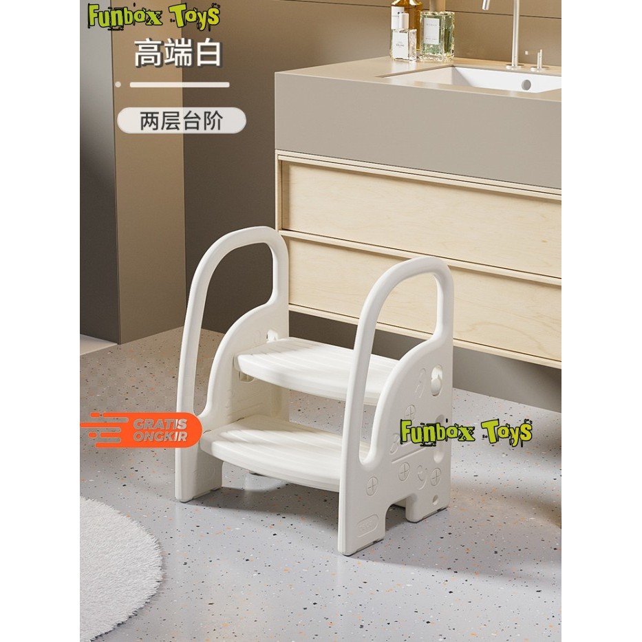 Jual Tangga Anak dengan Pegangan motif Huruf - Alphabet Step Stool with ...