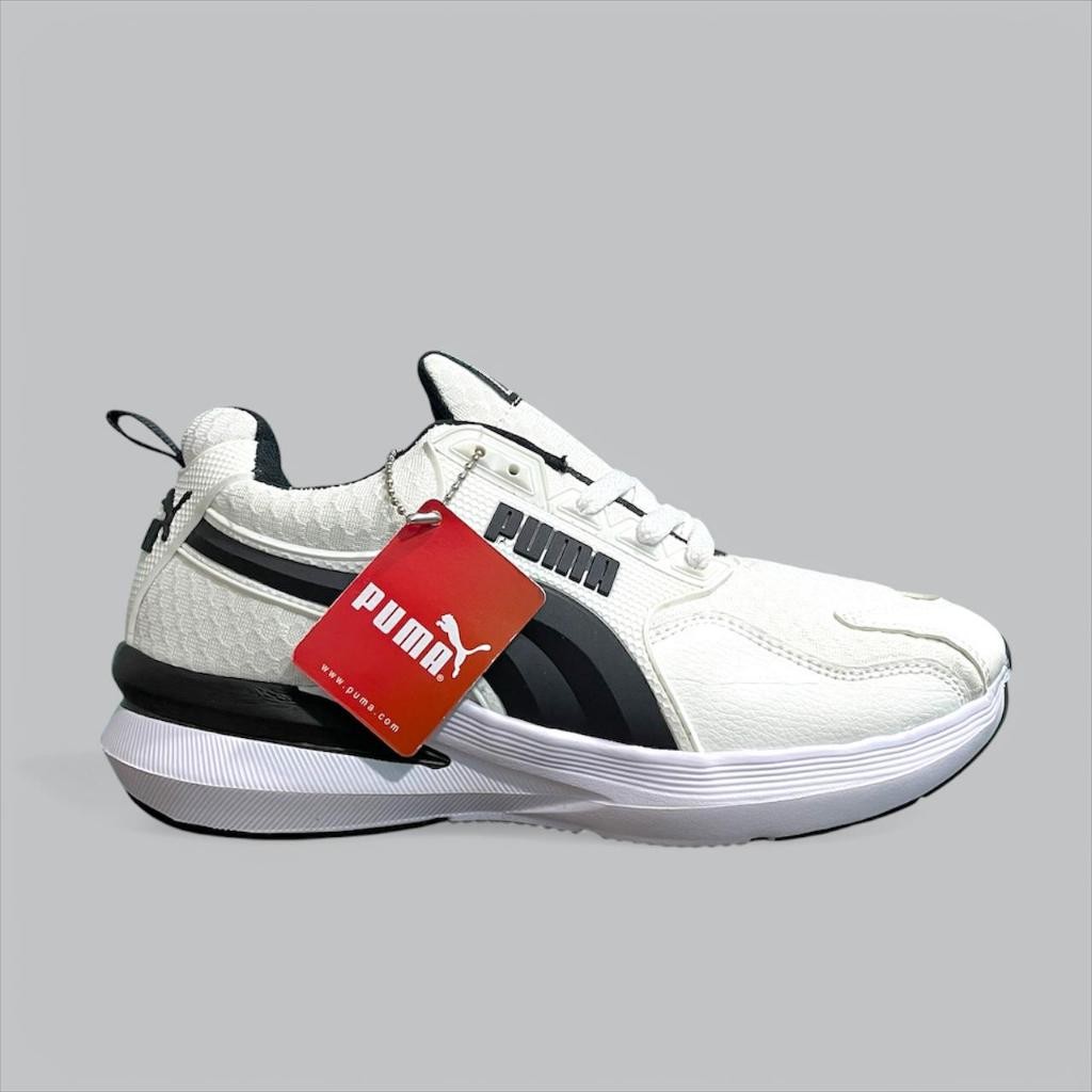 Jual sepatu running pria dan wanita terbaru putih hitam cewek cowok ...