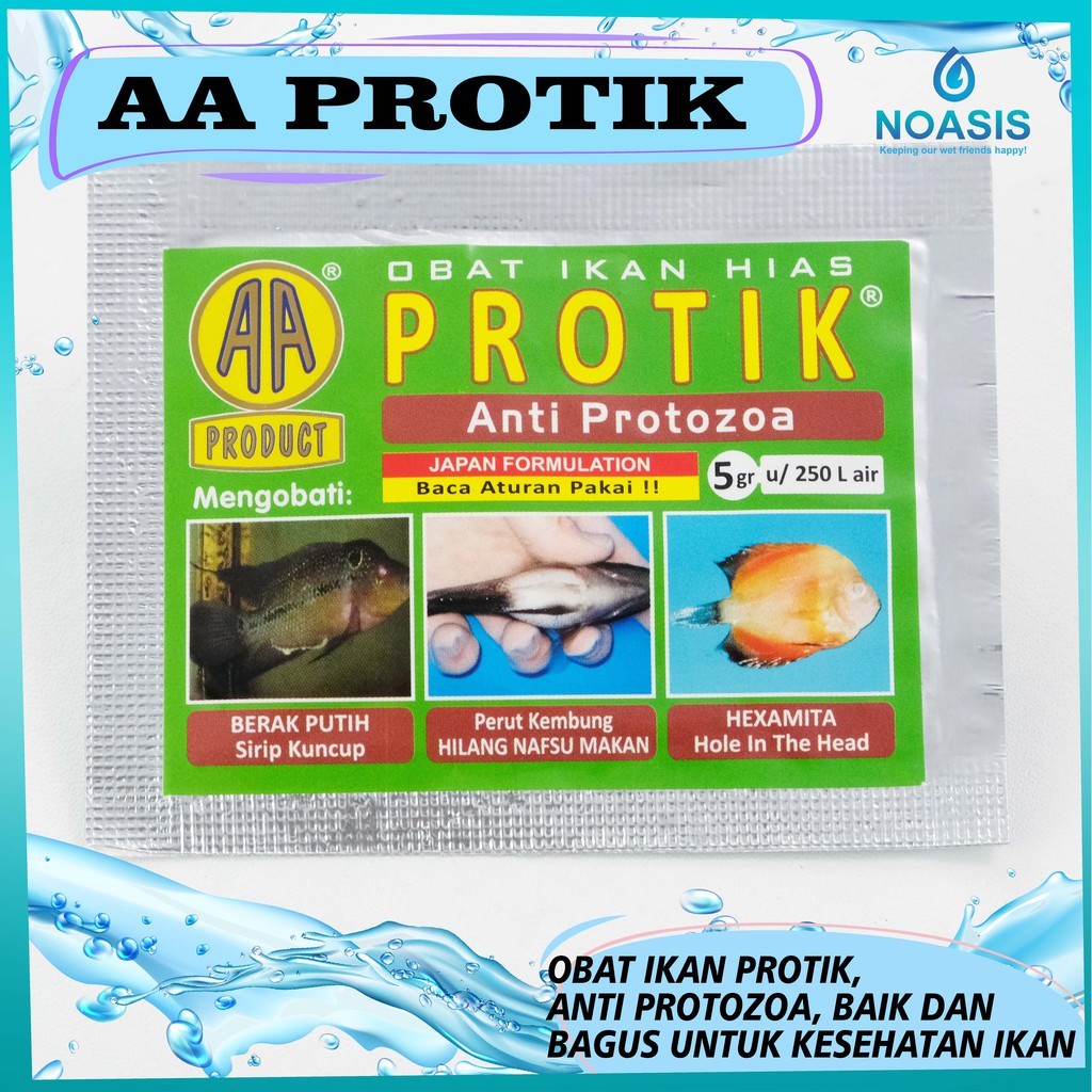 Jual Obat Ikan AA Protik Anti Protozoa : Obat Berak Putih dll | Shopee Indonesia