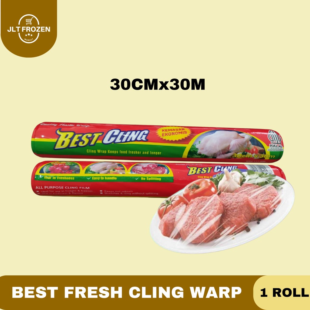 Jual Best Fresh Cling Wrap / Plastik Pembungkus Kedap Udara Kemasan ...