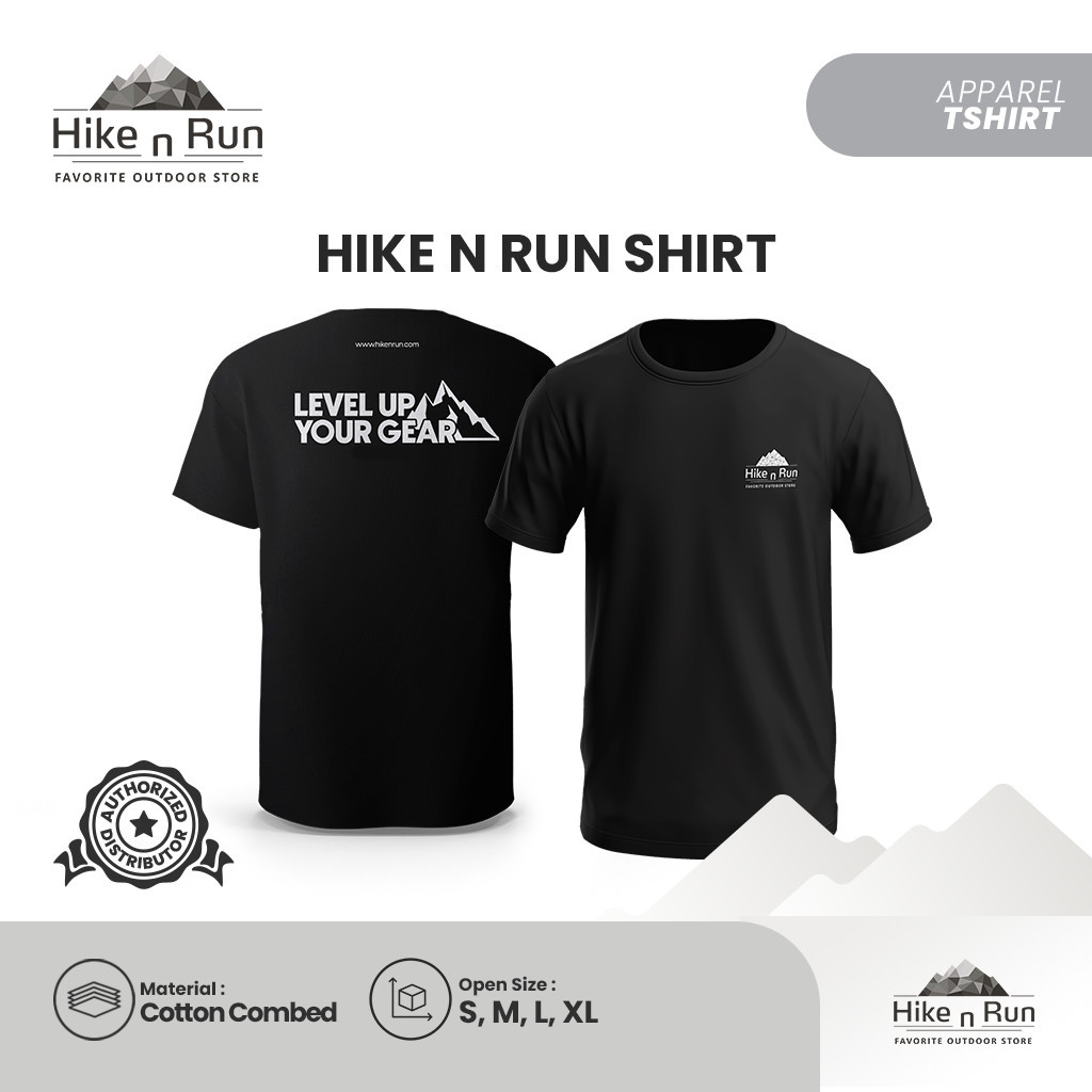 Jual Baju Kaos Hike N Run T-shirt | Shopee Indonesia