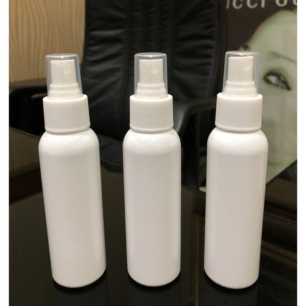 Jual Botol Spray / Pump Putih Susu 100ml | Shopee Indonesia
