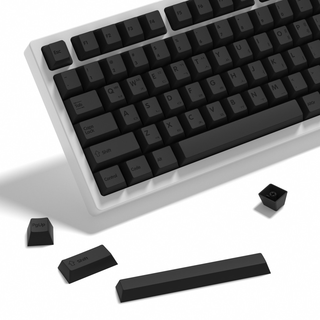 Jual KBDiy GMK Minimal Gray Keycaps PBT Cherry Profile for Mechanical ...