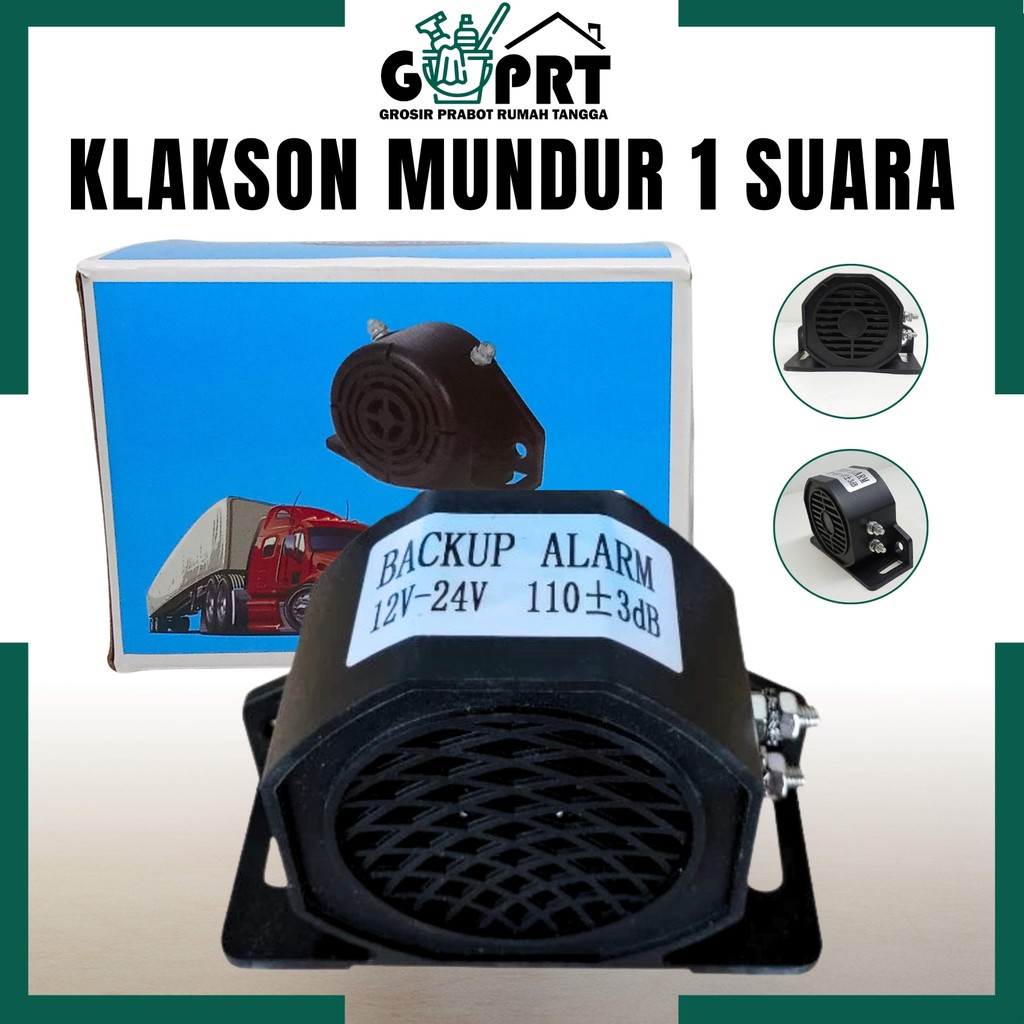 Jual Klakson Alarm Mundur 1 Suara Mobil Back Up Alarm Horn Truck Bus ...