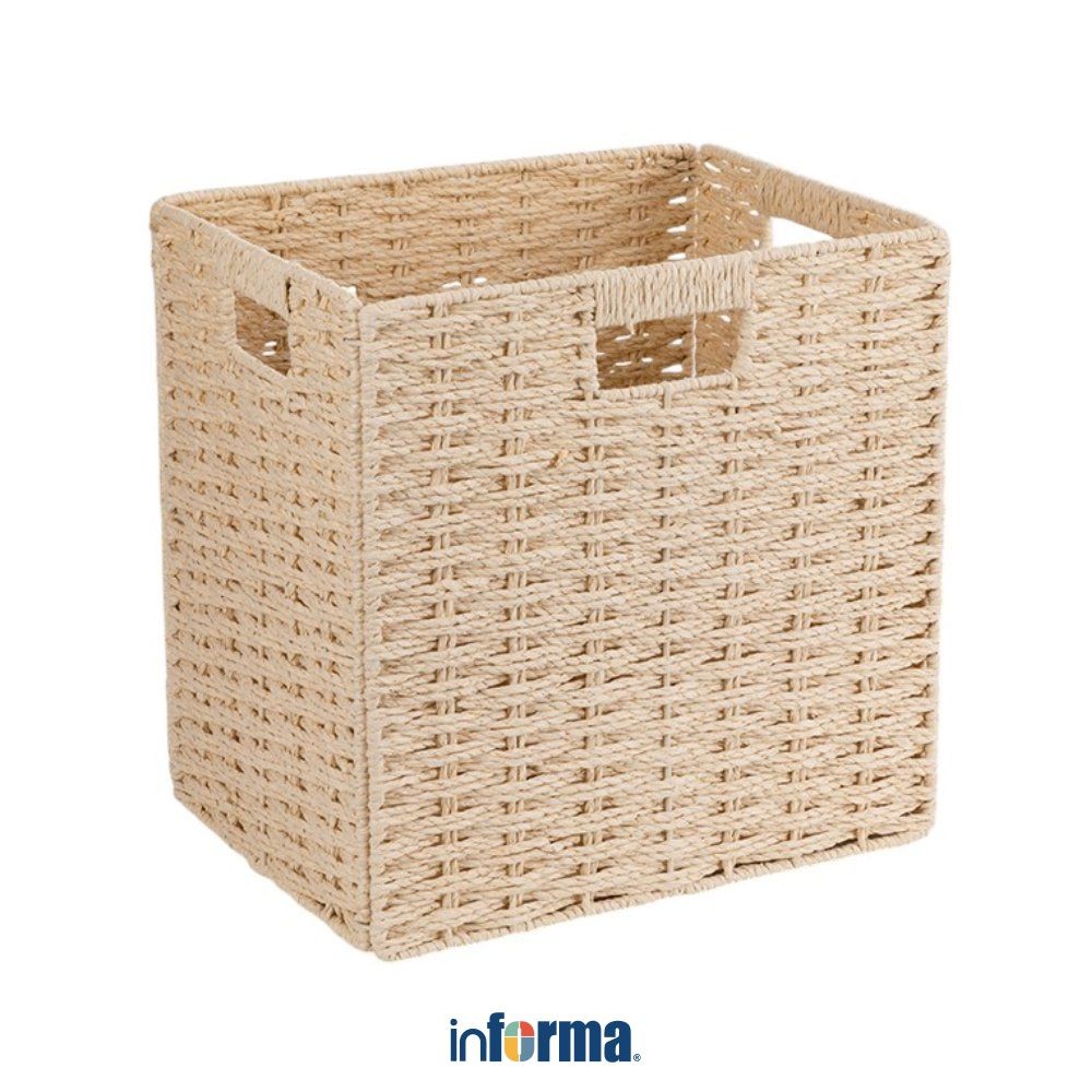 Jual Informa 32X25X32 cm Keranjang Penyimpanan Foldable Storage Basket ...