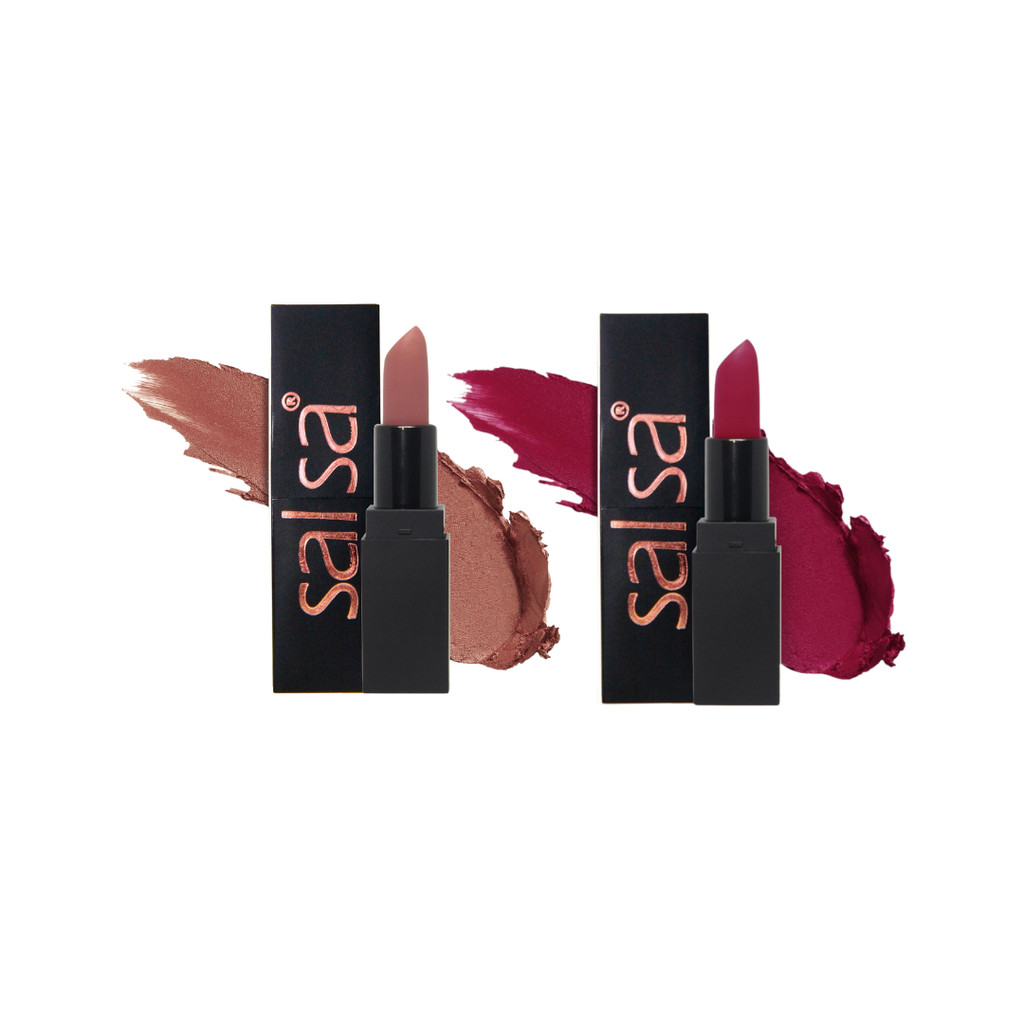 Jual Salsa Lipstick Matte 3,5 Gr 12 Shades | Shopee Indonesia