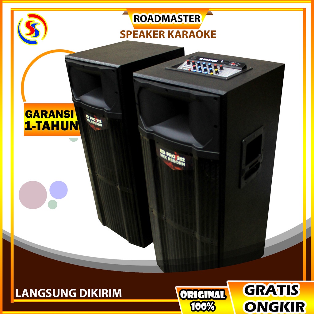 Jual KHUSUS INSTANT!!! SPEAKER BLUETOOTH SPEAKER AKTIF SPEAKER KARAOKE ROADMASTER GEN2 KD PRO ...
