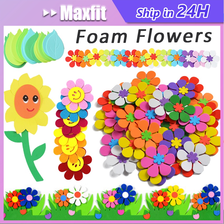 Jual Eva Foam Craft 3D Stiker Hiasan Dinding Kelas Tk Blackboard ...