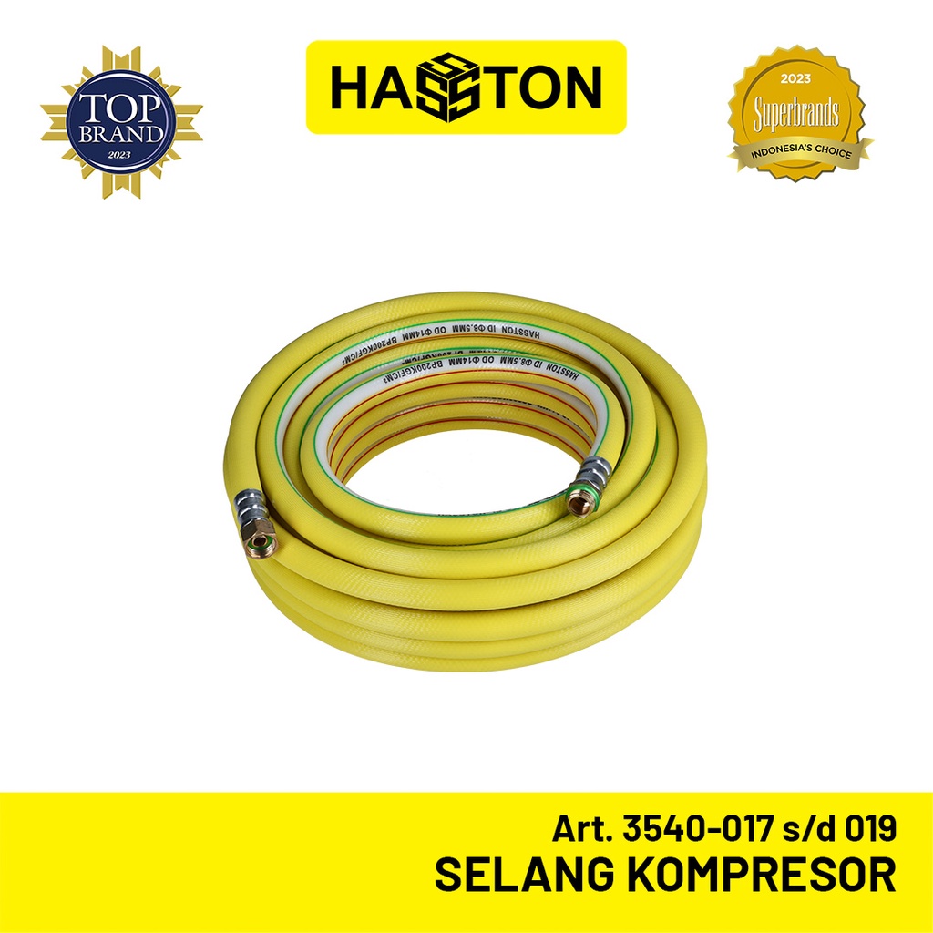 Jual HASSTON Selang kompresor / Selang Angin Compressor + Connector ...