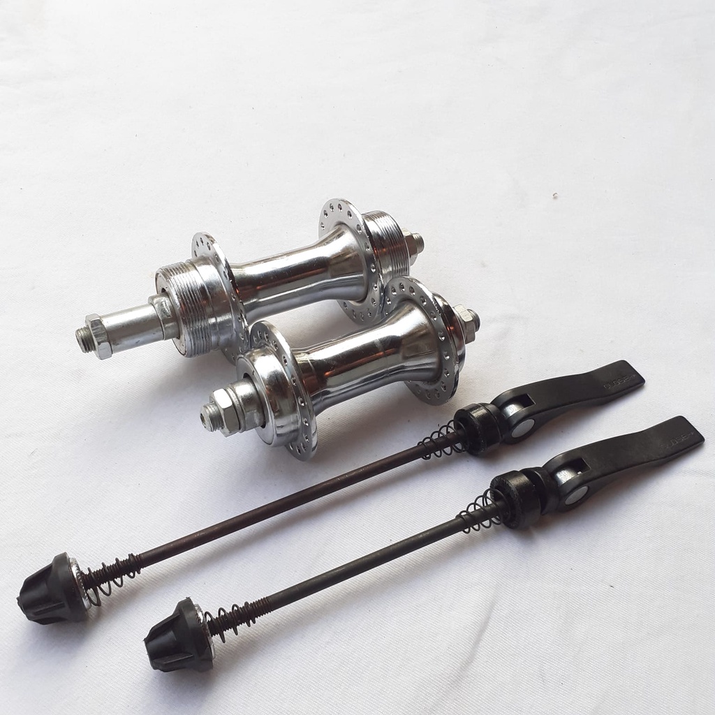 Jual HUB FREEHUB ULIR DRAT LUBANG 36 HOLE 36H BESI CROME QR QUICK ...