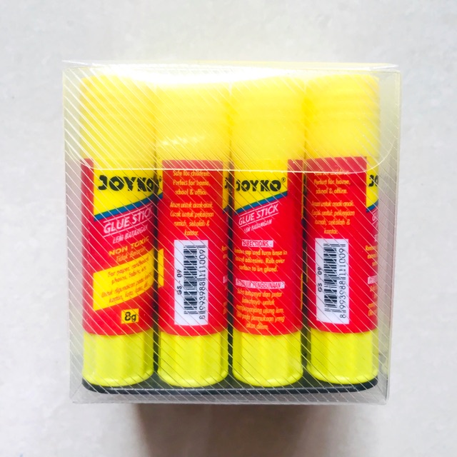 Jual Lem Batangan JOYKO Glue Stick 8 gr isi 12 pcs | Shopee Indonesia