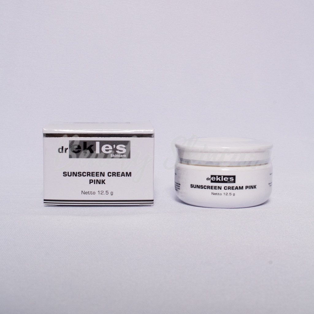 Jual Sunscreen/Sunblock Cream Pink Premium Dr Ekles - Membuat Kulit ...