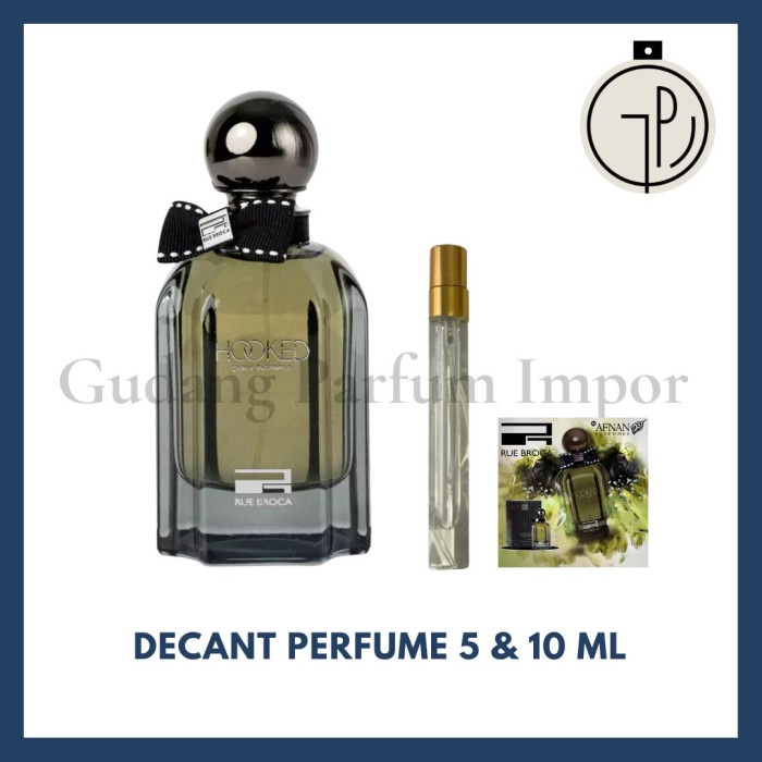 Jual Decant Rue Broca by Afnan Hooked Pour Homme For Men EDP | Shopee ...