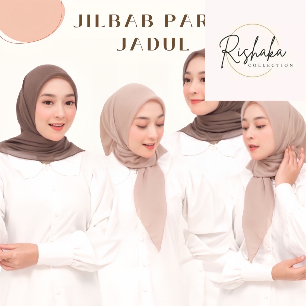 Jual Hijab Paris Voal Jadul Part 2 - Square Kerudung Instan | Shopee ...