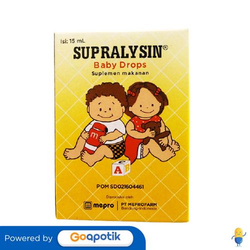 Jual Supralysin Baby Drops 15 Ml | Shopee Indonesia