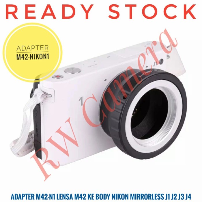 Jual Adapter M42-N1 Nikon1 Lensa M42 Ke Body Nikon Mirrorless J1 J2 J3 J4 Converter Adafter Lens ...