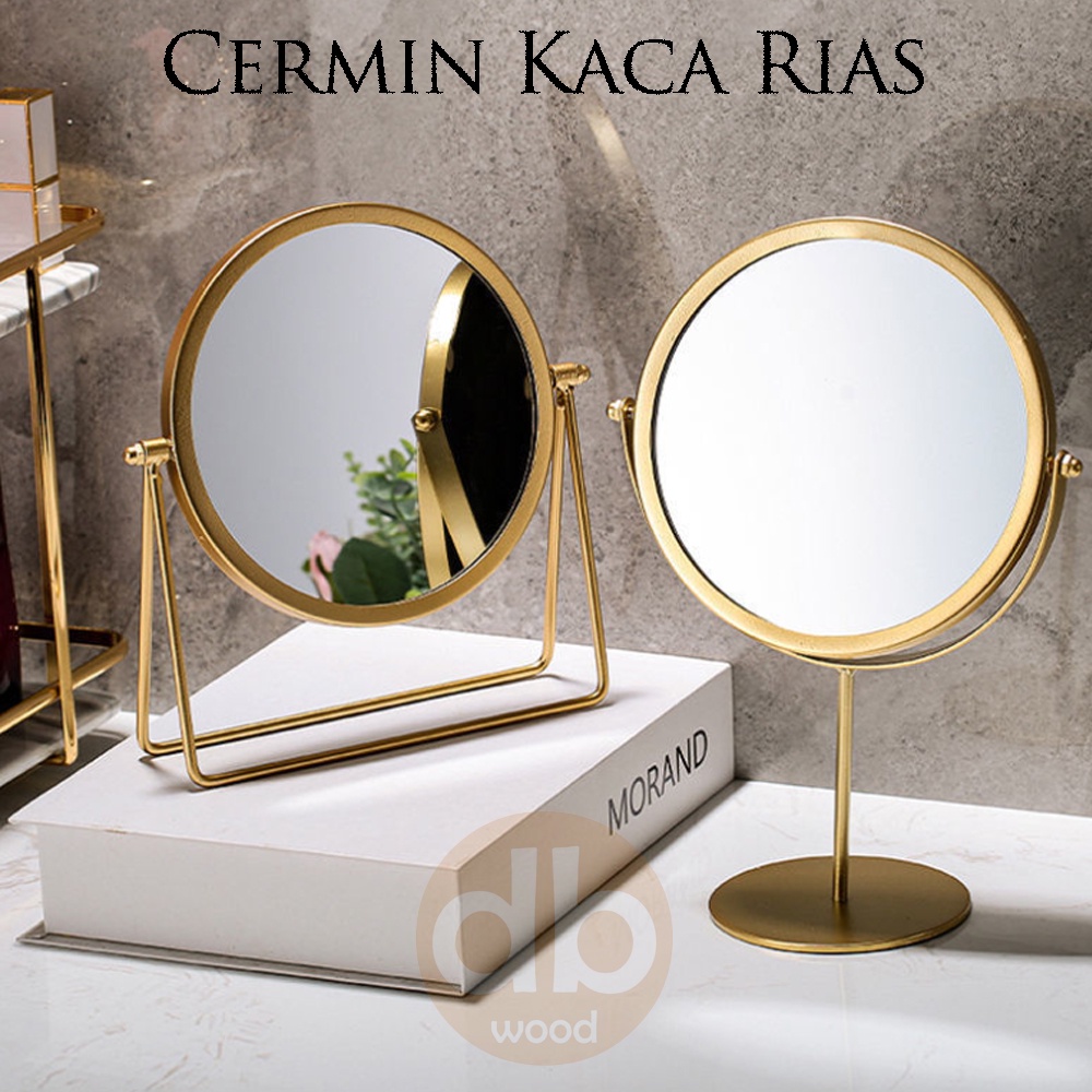 Jual Cermin Kaca Meja Rias | Cermin Rias Make Up | Standing Mirror ...