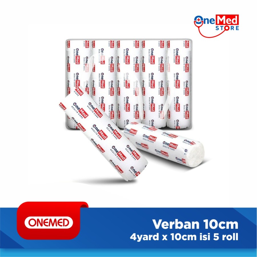 Jual Kasa Verban OneMed 4yardx10cm per pak YG | Shopee Indonesia