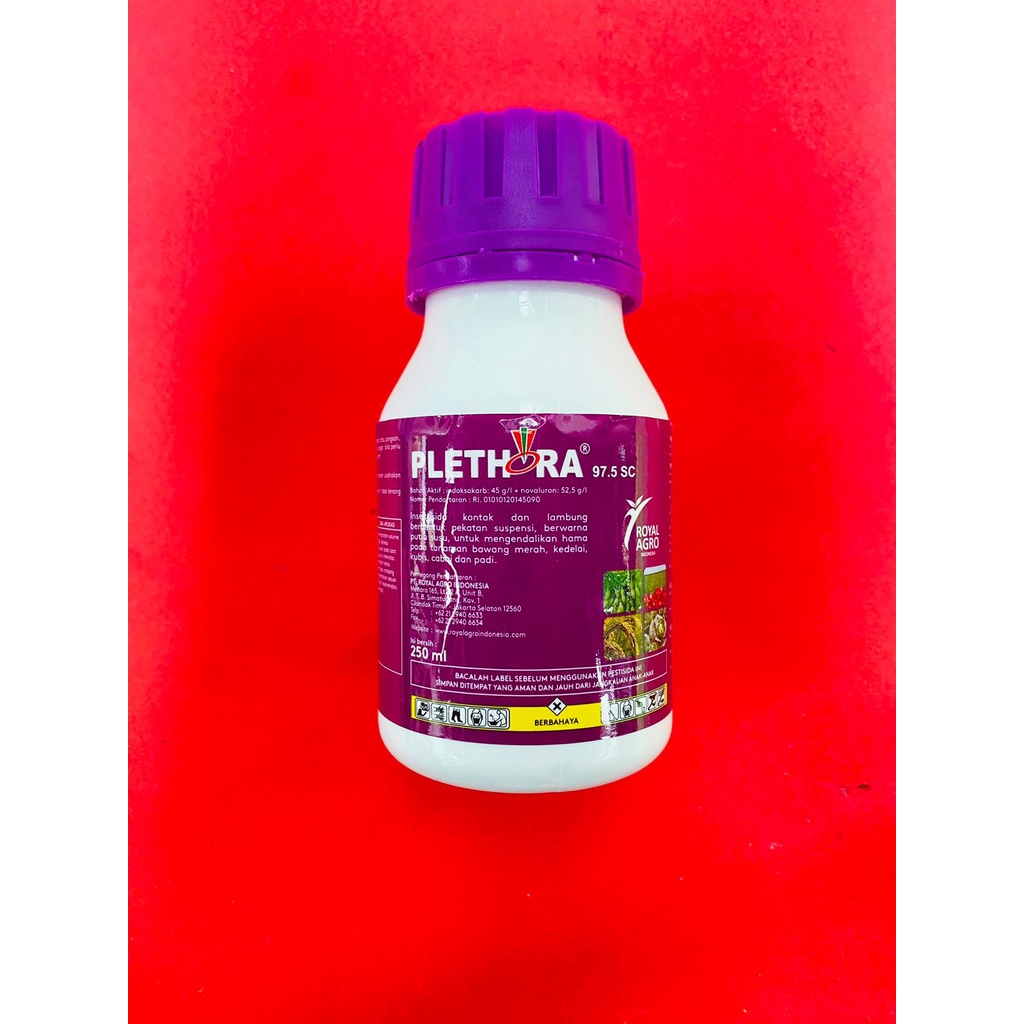 Jual Insektisida PLETHORA 97.5sc dari ROYAL AGRO. Isi 250ml buat semua ...