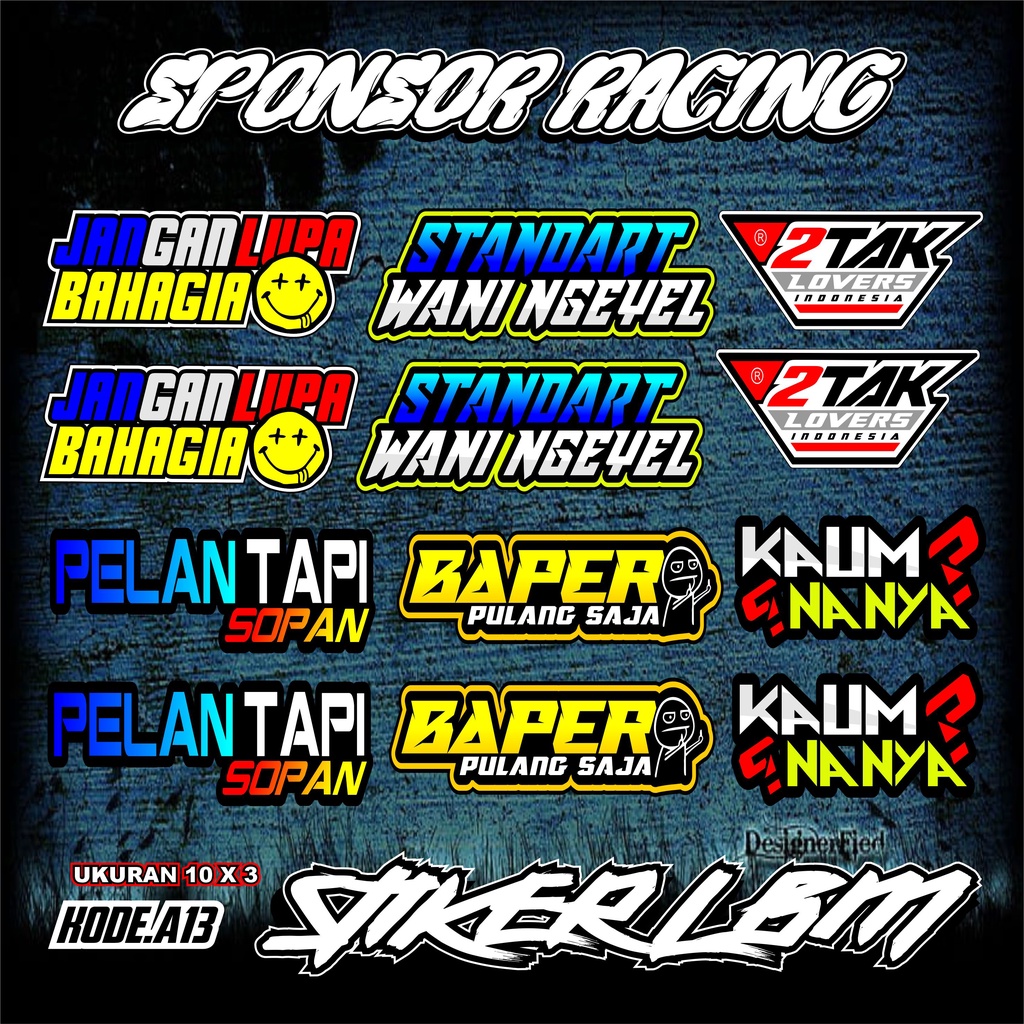 Jual Stiker Pack Stiker Kata Kata Viral Kekininan Stiker Keren | Shopee ...
