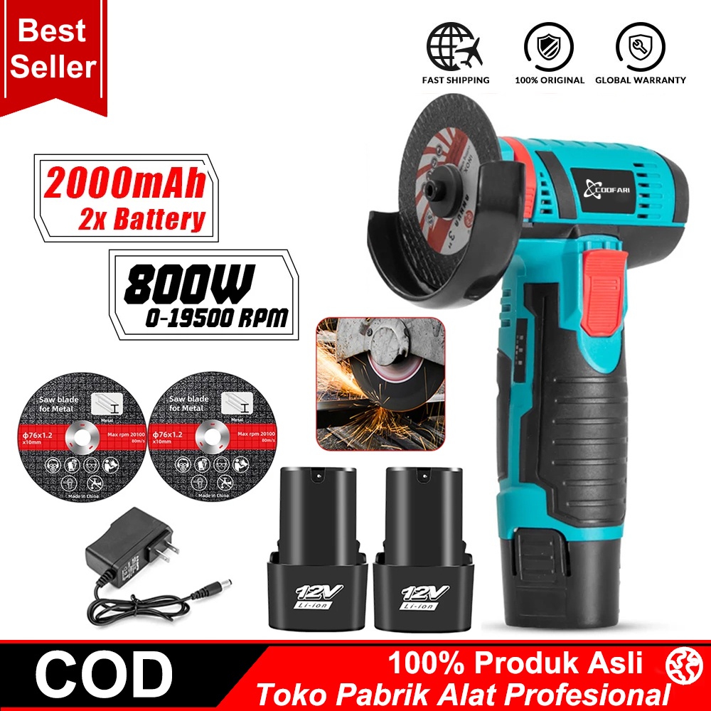 Jual Cordless Mesin Gerinda Tangan Gerinda Cordless Elektrik Gerinda ...