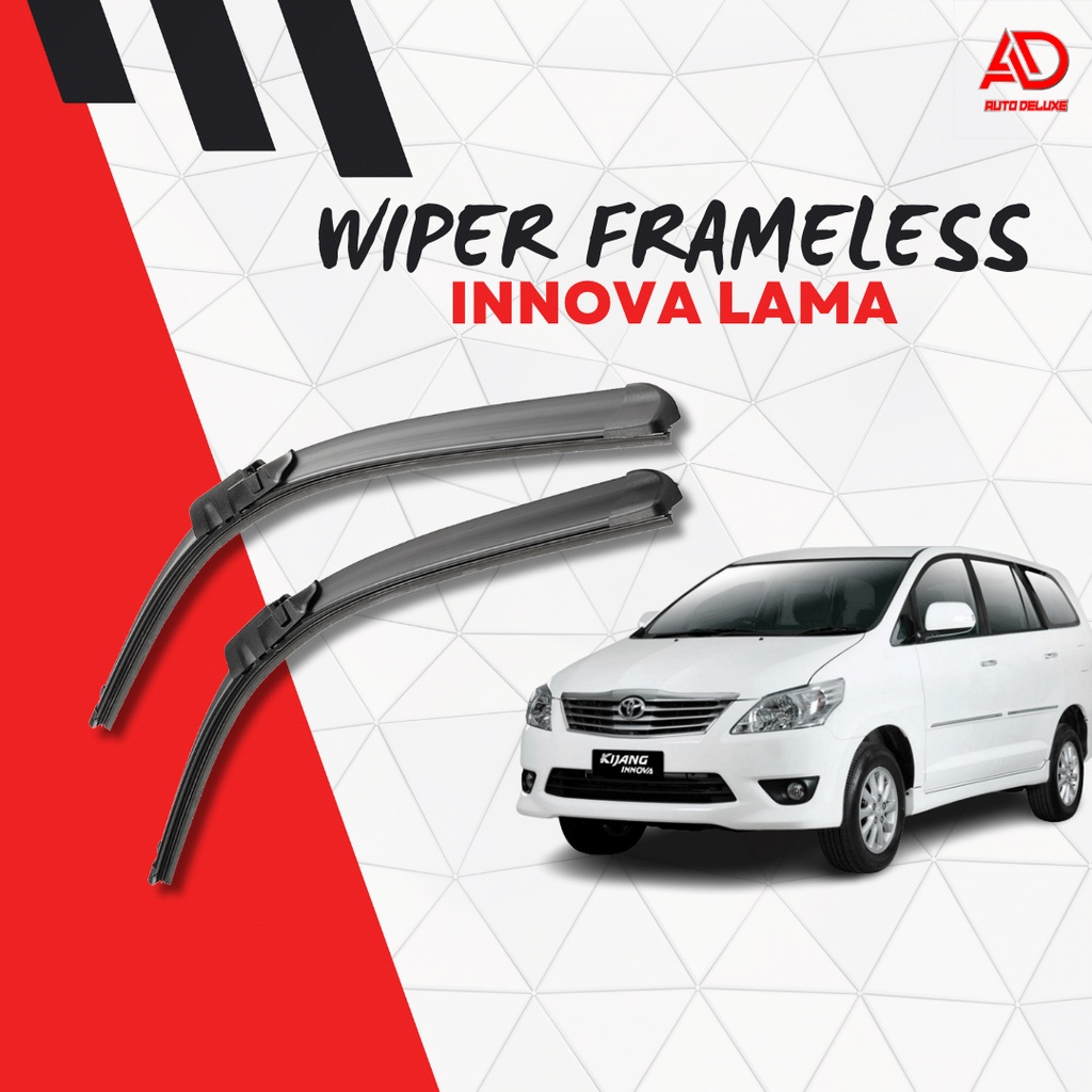 Jual Wiper Frameless Innova Lama 2004 - 2014 - Karet Wiper Kaca Mobil ...