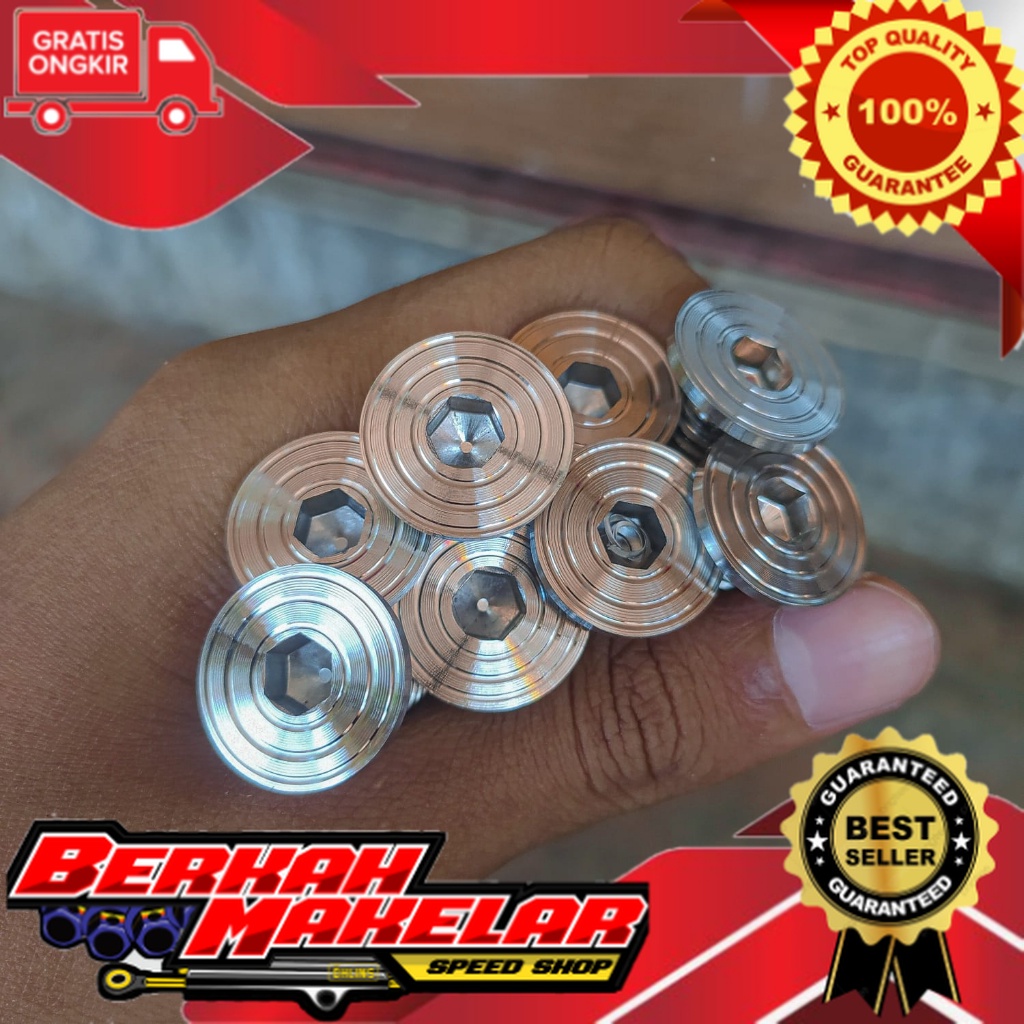 Jual Baut Stainless Slim M10/Drat 14 ( drat kasar ) | Shopee Indonesia