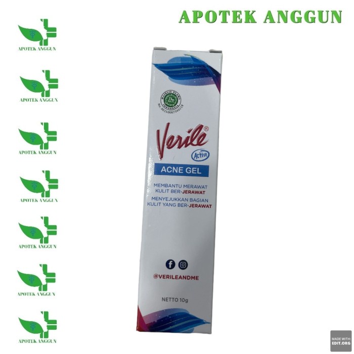 Jual Verile Acne Gel 10 g | Shopee Indonesia